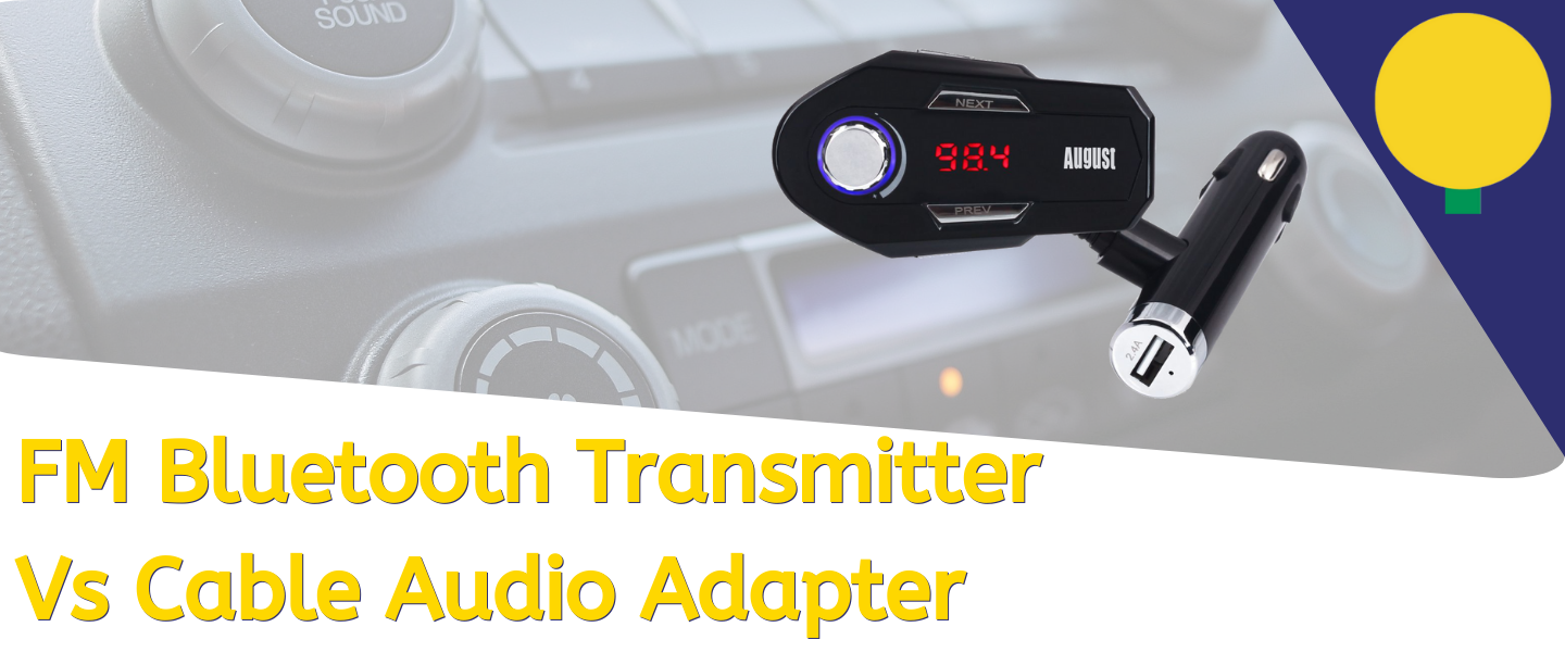 Bluetooth FM Transmitter vs Direct Audio Input for Cars, Vans, Trucks