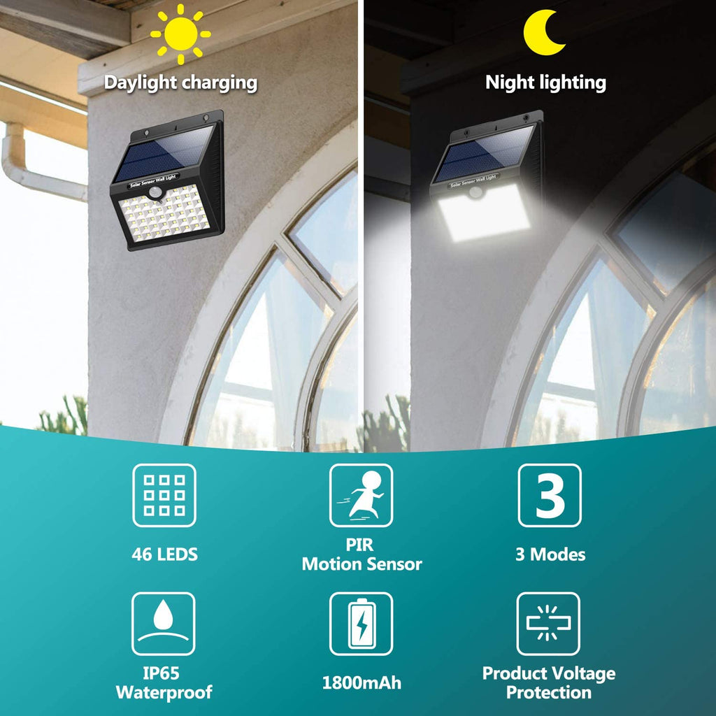 Motion Sensor Outdoor Lighting Solar LED Shed / Garden Daffodil LEC800